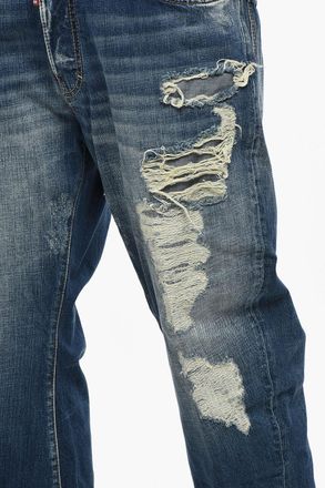 Dsquared2 Distressed Denim Jeans Bro Fit 16cm Dsquared2