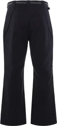 Roa Twill Chino with Centipede Buckle Trousers - Black