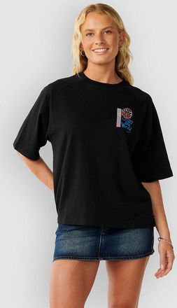 Rip Curl Surf The World Oversized T-Shirt black