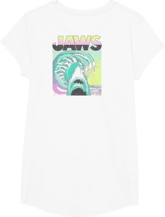 Jaws Retro Wave Poster T-Shirt