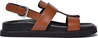 Guglielmo Rotta Femme, Chaussures, Brun, Taille: 37 1/2 EU Sandale Plate