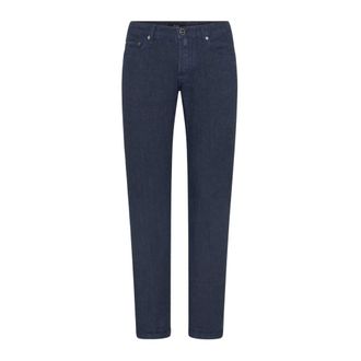Kiton Slim Fit Leinen Jeans - - Jeans - Herren - Blau - W34