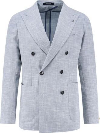 Tagliatore Homme, Costumes, Bleu, Taille: M Blazer Crois&eacute;