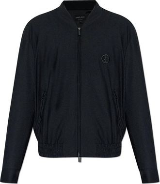 Giorgio Armani Homme, Vestes, Noir, Taille: L Bomber Jacket