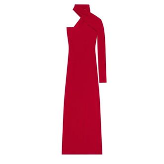 Courr&egrave;ges Wickelkleid aus Jersey - - Dresses - Damen - Rot - S