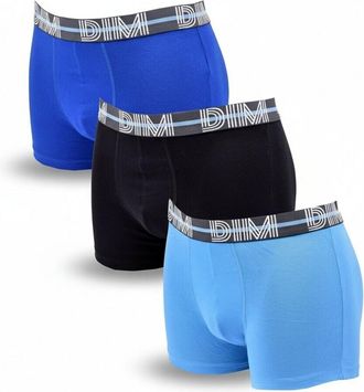 Dim Lot de 3 boxers en coton stretch NR.BLAZ.NO