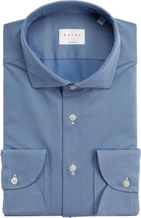 Xacus Herren, Shirts, Blau, 8XLGr&ouml;&szlig;e