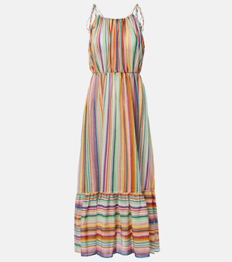 Missoni Maxikleid aus Baumwolle und Seide