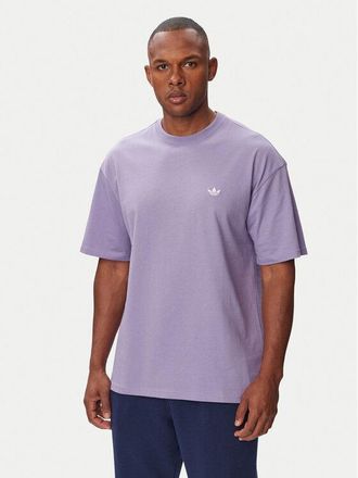 adidas T-Shirt Trefoil Essentials Loose KV3140 Violett Regular Fit