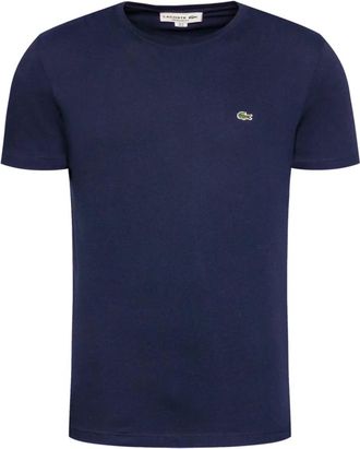 Lacoste Homme, Tops, Bleu, Taille: XS TShirt MC 100% Coton - Lacoste