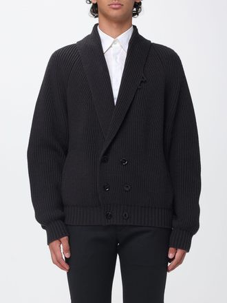 Tom Ford Cardigan crois&eacute; en laine et cachemire avec col ch&acirc;le