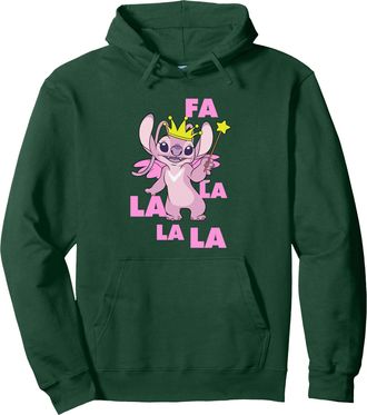 Disney Weihnachten Lilo & Stitch Angel Fa La La Pullover Hoodie
