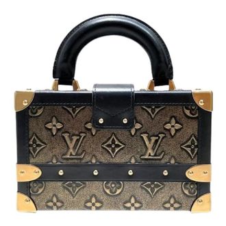 Louis Vuitton Pre-owned Petite Malle Leder Handtasche - - Pre-owned - Damen - Braun - ONE SIZE