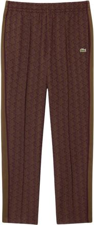 Lacoste Paris Monogram Sweatpants - - Trousers - Herren - Braun - M