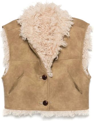 Isabel Marant gilet Clara - Tons neutres