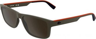 Lacoste Lunettes de soleil L6076S - Homme - Accessoires - Gris - Taille: 58 MM