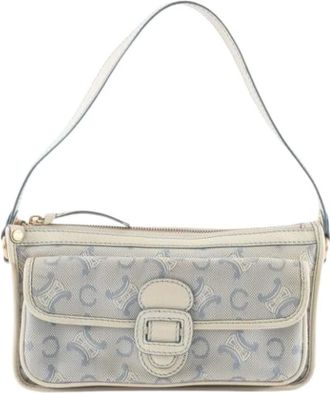 Celine Sac bandouli&egrave;re Macadam Pre-owned - Femme - Pre-owned - Bleu - Taille: ONE Size