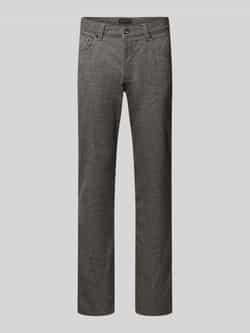 Bugatti Regular Fit Hose aus Baumwoll-Mix mit Viskose-Anteil Modell Cordoba