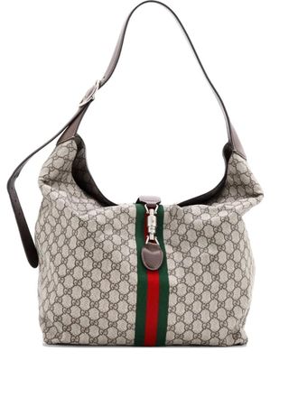 Gucci sac port&eacute; &eacute;paule Jackie 1961 m&eacute;dium - Marron