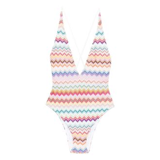 Missoni Einteiliger Badeanzug - - Swimwear - Damen - Mehrfarbig - XL