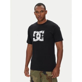 DC T-Shirt ADYZT05461 KVJ0 Schwarz Regular Fit