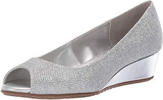 Bandolino Chaussures Armory Escarpins pour Femme, Silver Glamour, 40.5 EU