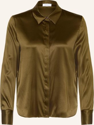 Darling Harbour Darling Harbour Hemdbluse Aus Seide gruen