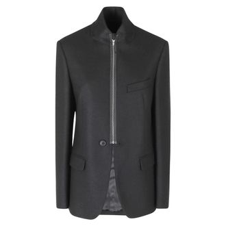 Maison Margiela Strukturierter Blazer - - Jackets - Damen - Schwarzk - 2XS