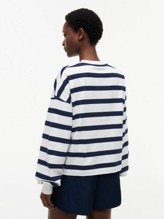 Tommy Hilfiger Sweatshirt TH ROUNDAL C-NK RLX LONGSLEEVE Baumwolle, relaxed fit
