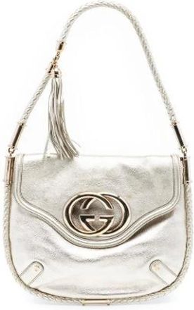 Gucci Sac bandouli&egrave;re Britt Pre-owned - Femme - Pre-owned - Jaune - Taille: ONE Size