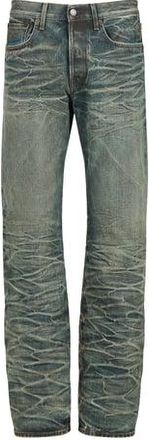 Acne Studios Jean regular 2010 d&eacute;lav&eacute; en coton