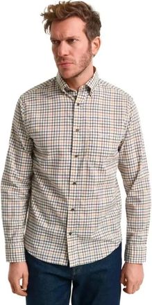 GANT Homme, Chemises, Multicolore, Taille: S Reg Twill Check Shirt