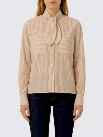 Pantaloni Torino Chemise Femme couleur Moutarde