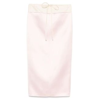 Khaite Rose Pink Maxi Rock mit Kordelzug - - Skirts - Damen - Rosa - S
