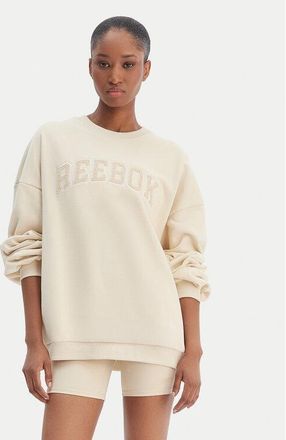 Reebok Sweatshirt Reebok x Ewa Chodakowska RK25622CCW Beige Relaxed Fit