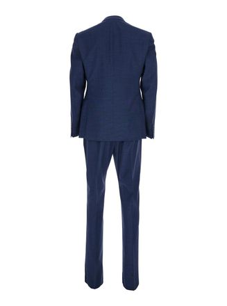 Emporio Armani Mens Suit Blue Suits