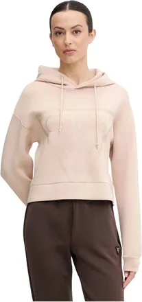 Guess Damen, Sweatshirts & Hoodies, Beige, SGr&ouml;&szlig;e