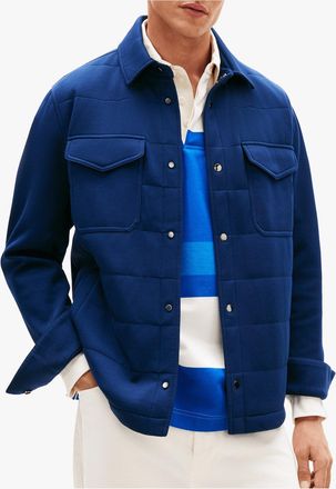 Tommy Hilfiger Surchemise droite en coton m&eacute;lang&eacute;