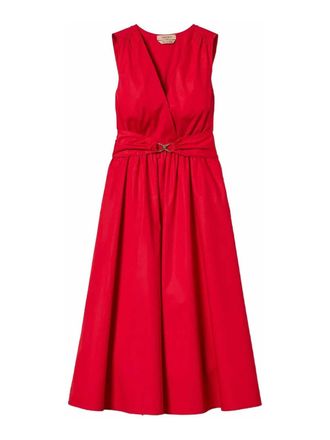 Twinset Knielanges Kleid - Rot