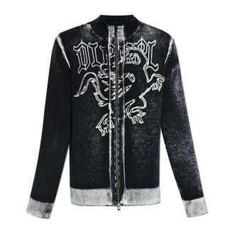 Diesel K-Lauros Cardigan - - Knitwear - Herren - Schwarzk - L