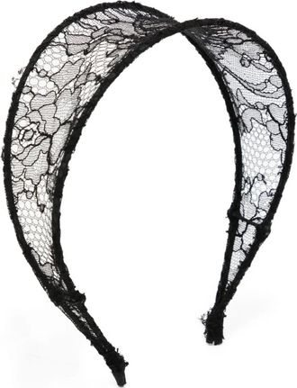 Jennifer Behr accessoire en dentelle - Noir