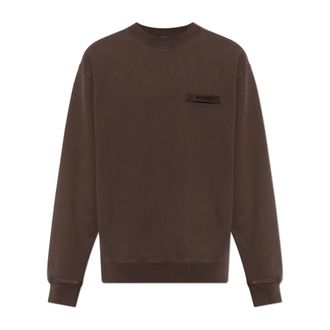 Jacquemus Gros Grain Sweatshirt - - Sweatshirts & Hoodies - Herren - Braun - S