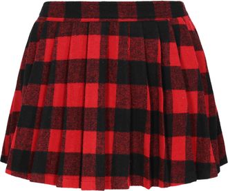 Mymo Rock Frauen schwarz rot kariert