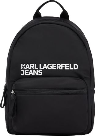 Karl Lagerfeld Karl Lagerfeld Jeans, Herren, Essential Nylon Rucksack, Schwarz, One size