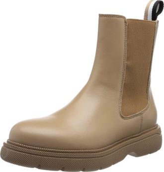 BOSS Damen Jacob Chelsea-C Stiefeletten Medium Beige260 36