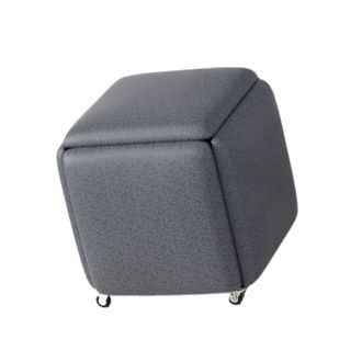 Generic 5-in-1-Quadrathocker, stapelbarer Ottoman-Stuhl mit R&auml;dern, Sitzwaschtisch for kleine R&auml;ume, for Schlafzimmer, Garten, Balkon, B&uuml;ro, Eigentumswohnunge