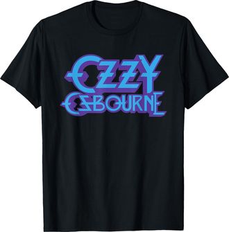 Ozzy Osbourne Purple and Blue Logo T-Shirt
