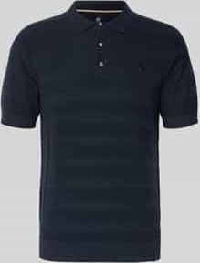 Lerros Slim Fit Poloshirt mit Logo-Stitching