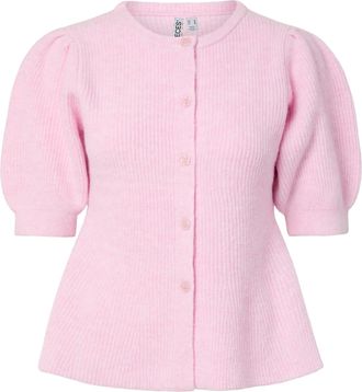 Pieces Female Strickjacke PCSILLY PUFF&Auml;RMEL