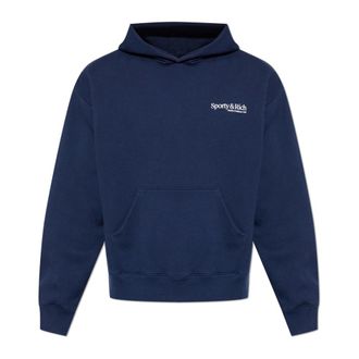 Sporty & Rich unisex, Sweatshirts & Hoodies, Blau, MGr&ouml;&szlig;e